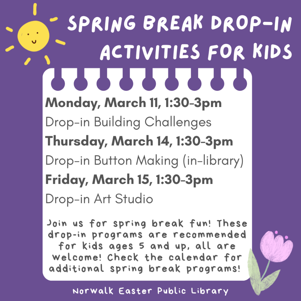 Kids (0-11) - Norwalk Easter Public Library